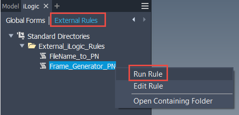 Inventor Tips & Tricks - Methods for Controlling Frame Generator Filenames and Part Numbers